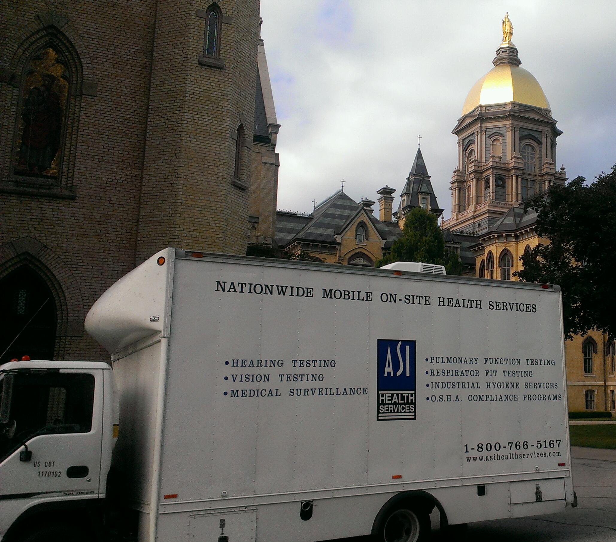 ASI Health Services - Nationwide, On-Site Mobile Health Services